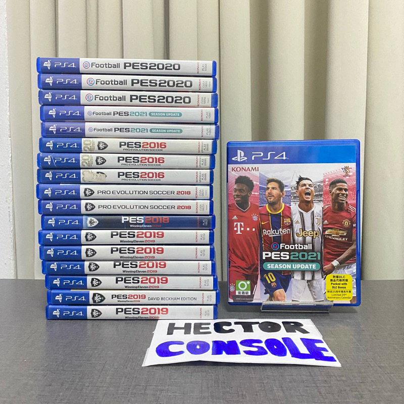 [PS4] รวมแผ่นเกมส์ PES 2016 - 2021 (หลายภาค) 📌มือสอง สินค้าพร้อมจัดส่ง ...