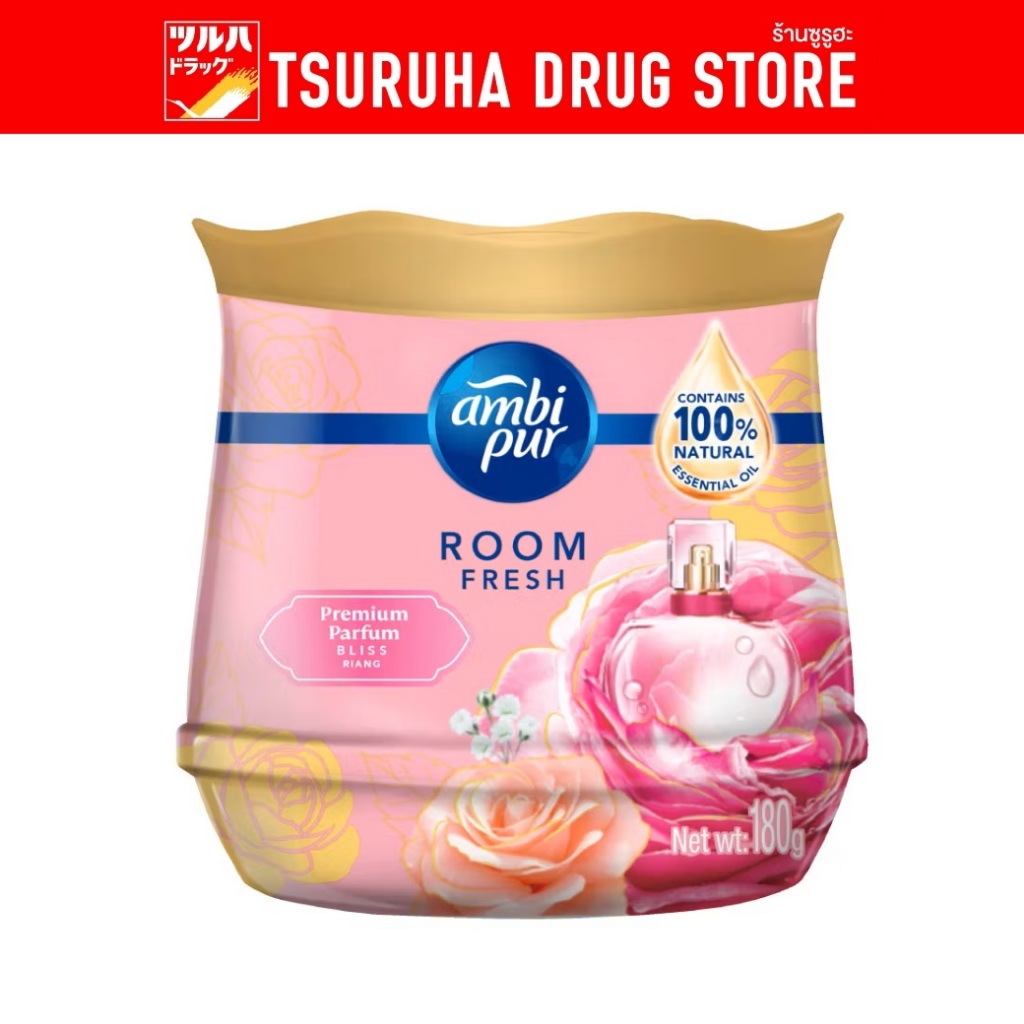 แอมบิเพอร์ เจล เฟรช พรีเมียม เพอร์ฟูม บลิส 180 กรัม / Ambi Pur Gel Fresh Premium Parfum Bliss ...