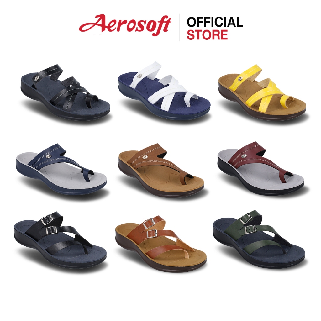Aerosoft (Clearance Sale) รองเท้าแตะแบบหนีบ รุ่น FW8461C/FW8462C/FW8463C | Shopee Thailand