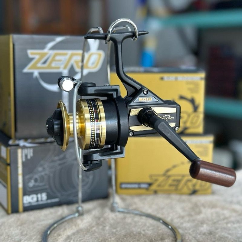 รอกตกปลา BG ZERO Black Gold Series. รอกสปินนิ่ง แขนเกลียว | Shopee Thailand