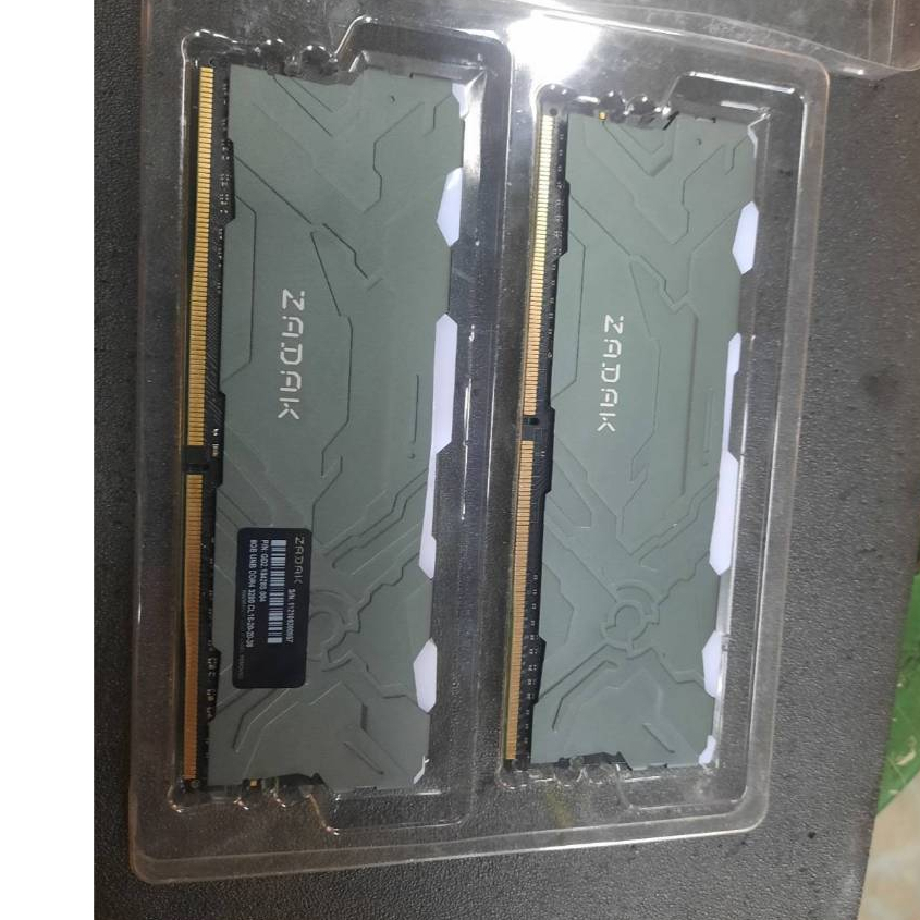 RAM ZADAK RGB 3200 DDR4 16GB 8+8 GBประกัน LT itcity แฟชั่นไอส์แลนล์มือ ...