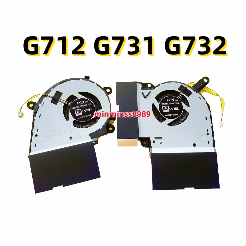 พัดลมระบายความร้อนสําหรับพัดลม CPU & GPU ROG ASUS STRIX G731 G731G ...