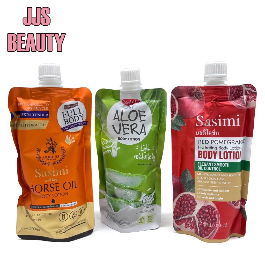 SASIMI Hydrating Natural Body Lotion โลชั่นบำรุงผิว เนียนนุ่ม ให้ผิวหอม ...
