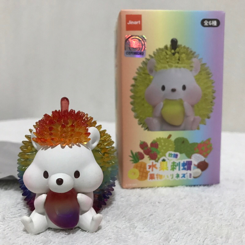 [พร้อมส่ง : Secret 1 ตัว] JINART เม่นผลไม้ สีใส V.1 Fruit Hedgehog Figure | Shopee Thailand