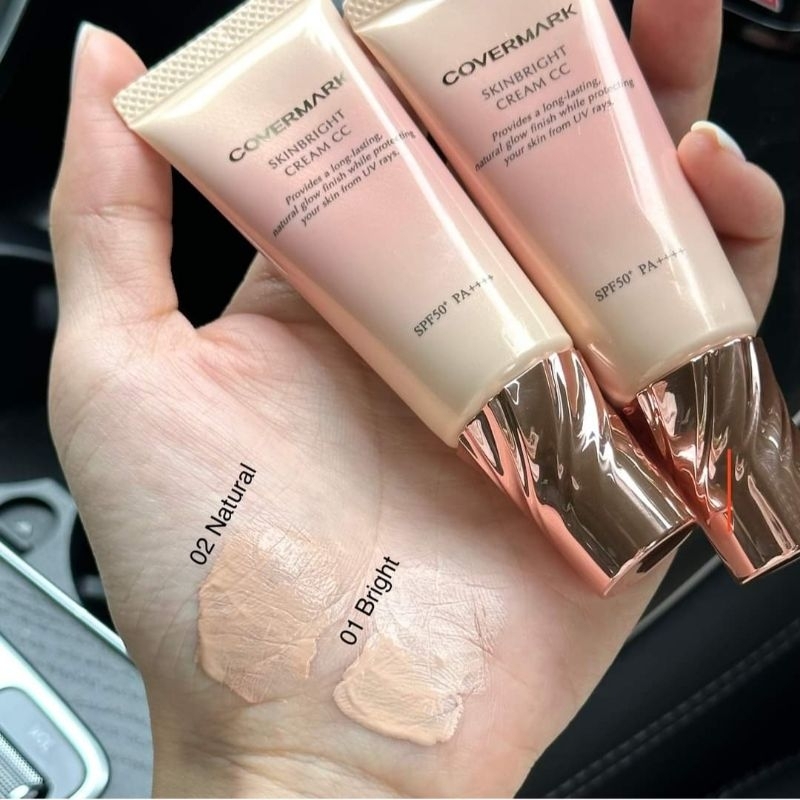 พร้อมส่ง - ราคาต่อชิ้น ป้ายไทย Covermark Skinbright Cream CC | Shopee Thailand