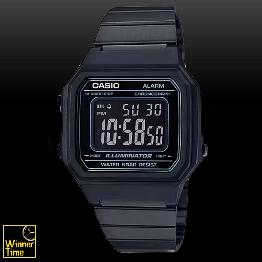 นาฬิกา Casio วินเทจ รุ่น B650WB-1B,B650WB-1 | Shopee Thailand