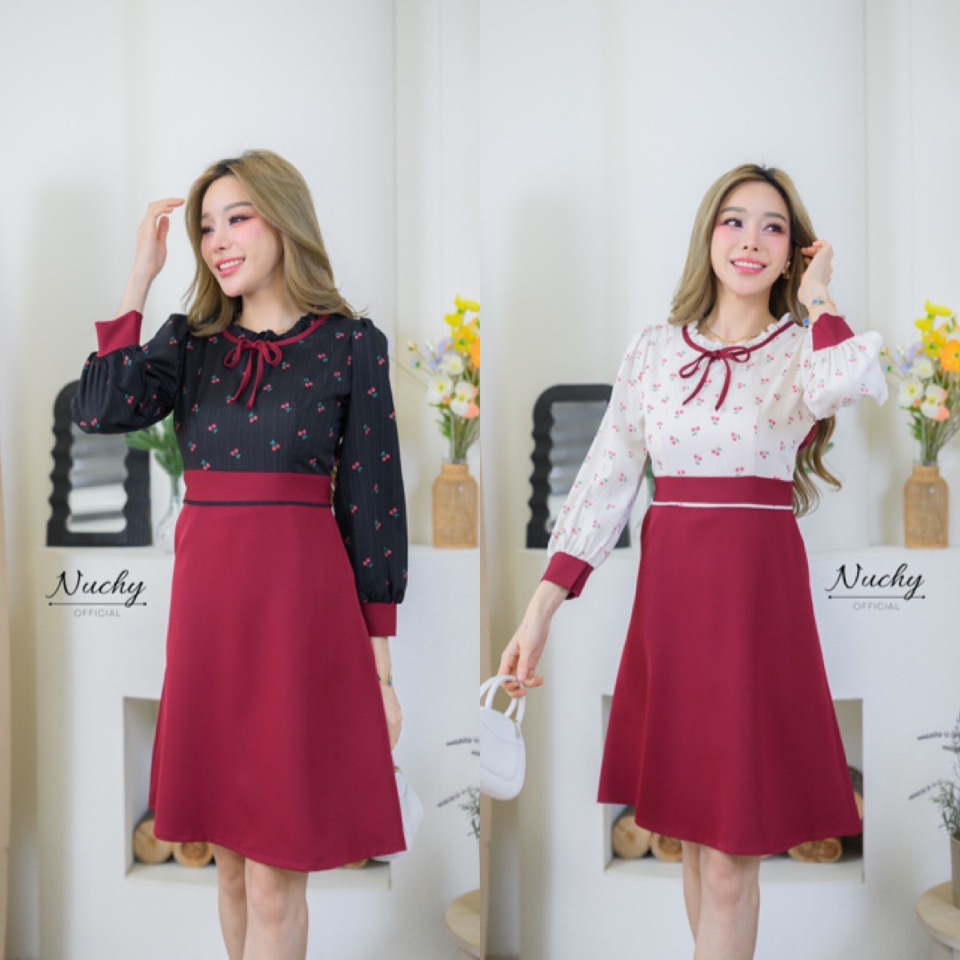 Dress By Papid เดรสทำงาน เดรสแฟชั่น รหัส534 | Shopee Thailand