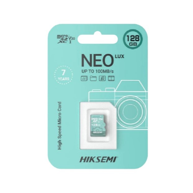 HIKSEMI NEO LUX 32GB | 64GB | 128GB CLASS10 HIGH SPEED MICRO CARD เมมโมรี่การ์ด (7Y) | Shopee ...