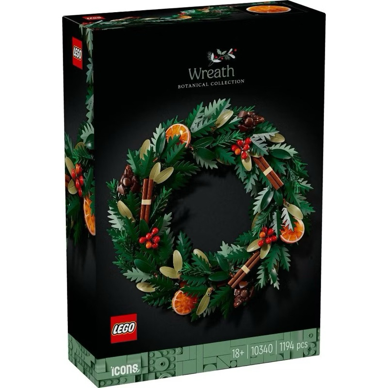 LEGO Icons Botanicals 10340 Wreath by Bricks_Kp | Shopee Thailand