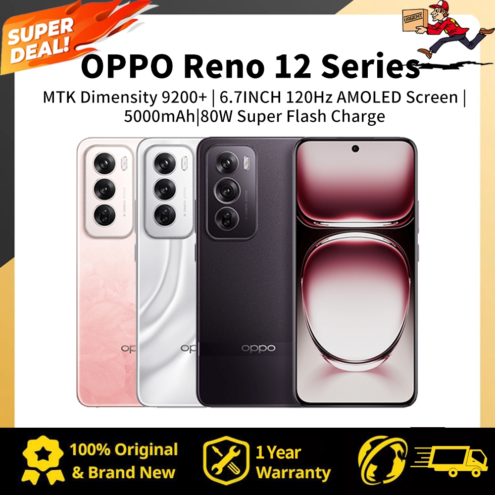 Reno 12 Series 5G 12+512 | โทรศัพท์มือถือ AI Portrait, AI Linkboost ...