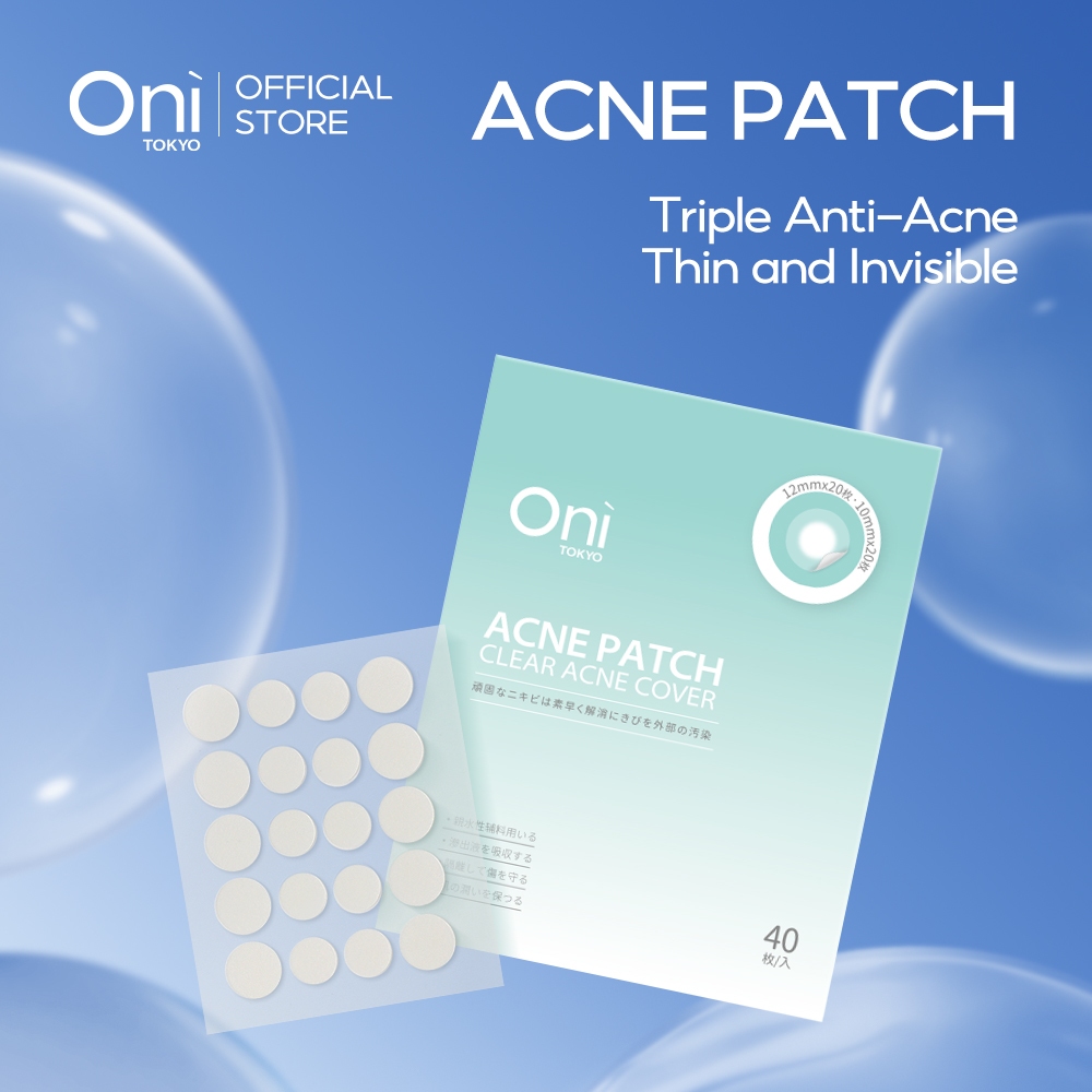 Oni Acne Dots for Covering Zits and Blemishes Ultra-Thin Virtually Invisible ที่แปะสิว สิว ...