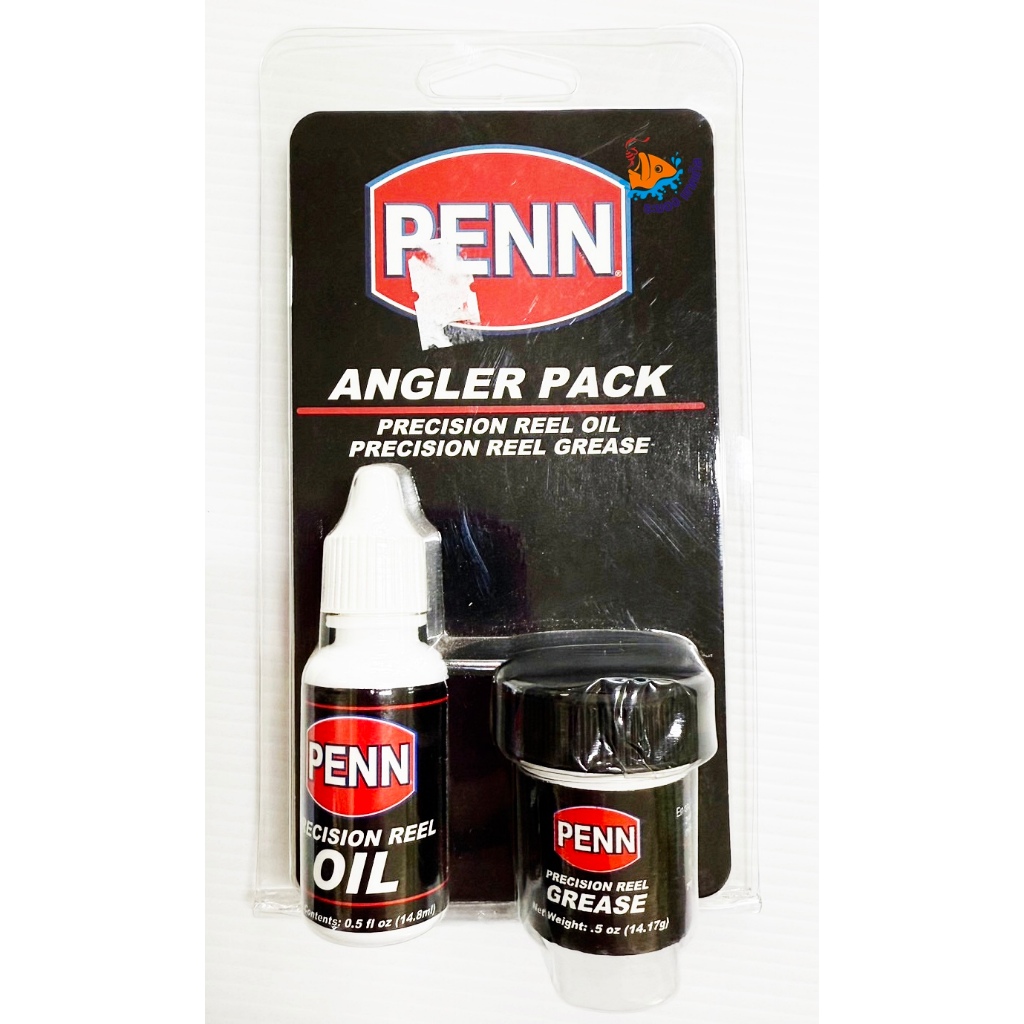 น้ำมันและจารบีสำหรับใส่รอกตกปลา เพ็นน์ PENN OIL & GREASE มีขายแบบแพ็ค ...