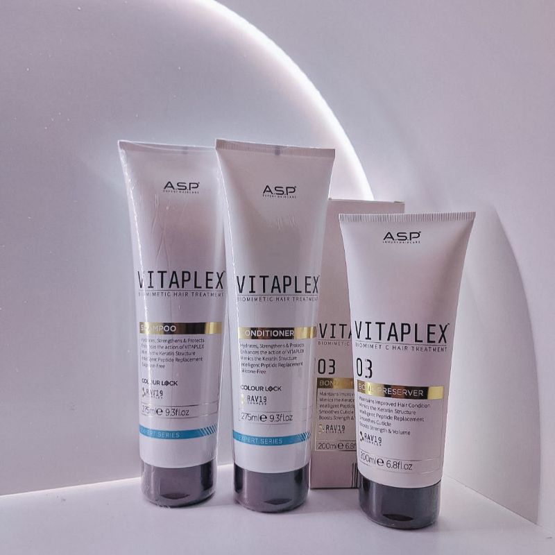 🔥โค้ดลดทักแชทของแท้🔥A.S.P Vitaplex Biomimetic Shampoo conditioner ...