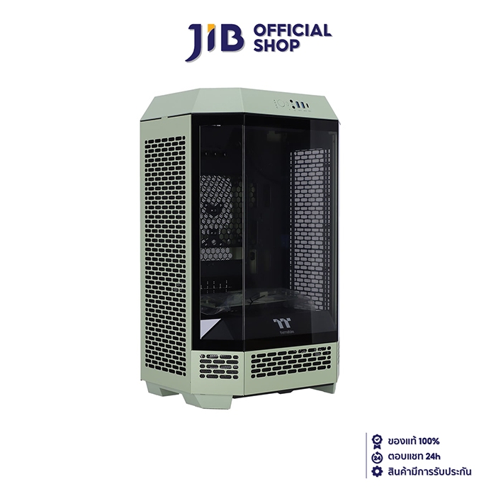 CASE (เคส) THERMALTAKE THE TOWER 300 MATCHA GREEN (MICRO-ATX) | Shopee ...
