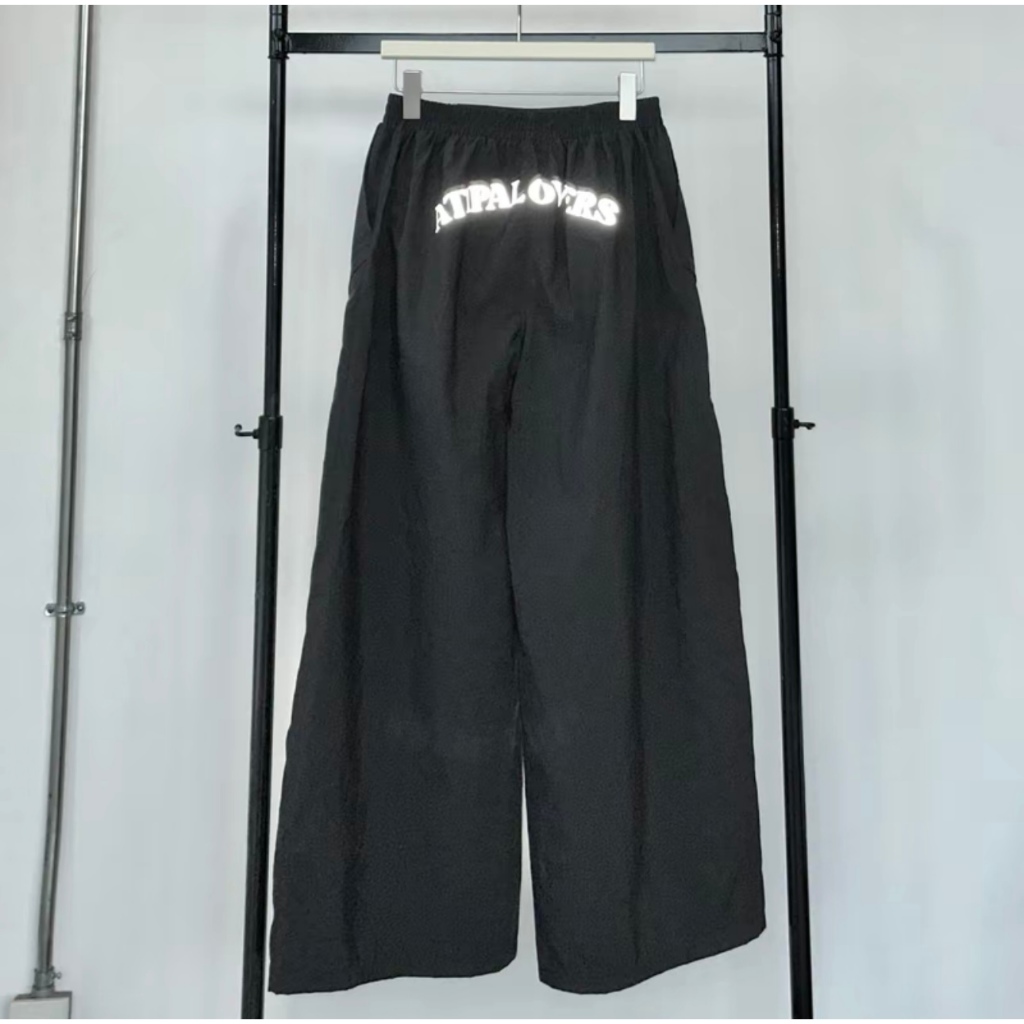 Atipashop - ATIPA LOVERS PANTS กางเกงขายาว ผ้าร่ม ดีเทลกระดุม | Shopee ...