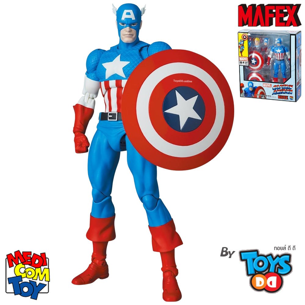 Mafex No.217 Captain America (Comic Version) 4530956472171 | Shopee ...
