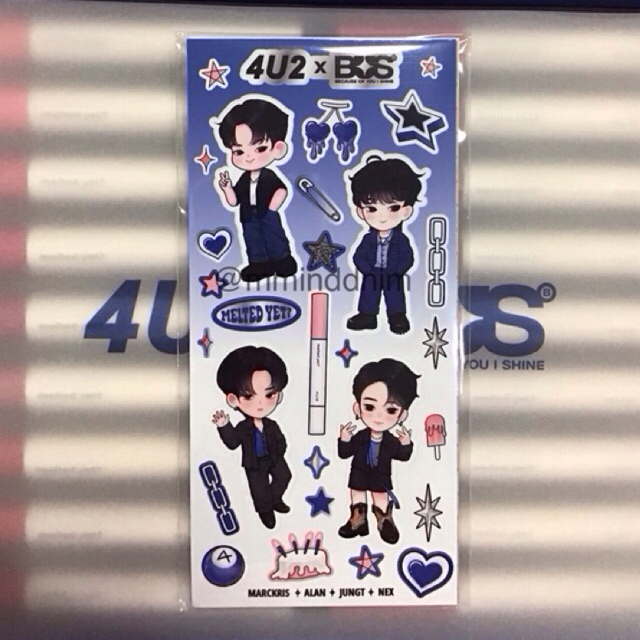 (พร้อมส่ง) Sticker สติ๊กเกอร์ BUS 4U2XBUS 4u2 | Shopee Thailand