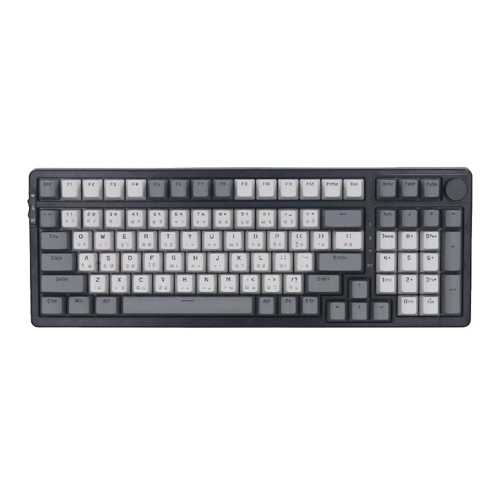 WIRELESS KEYBOARD (คีย์บอร์ดไร้สาย) AJAZZ AK992 (STARRY NIGHT) (BROWN ...