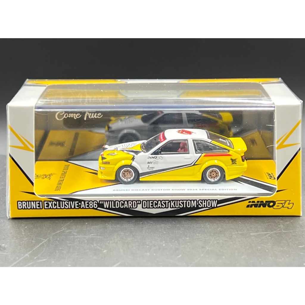 INNO64 Brunei Diecast Kustom Show 2024 Toyota Sprinter Trueno (AE86 ...