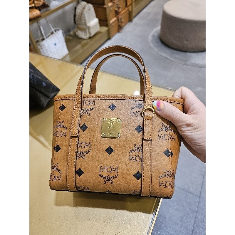 New Mcm x-mini toni tote น้องจิ๋ว พร้อมส่ง | Shopee Thailand