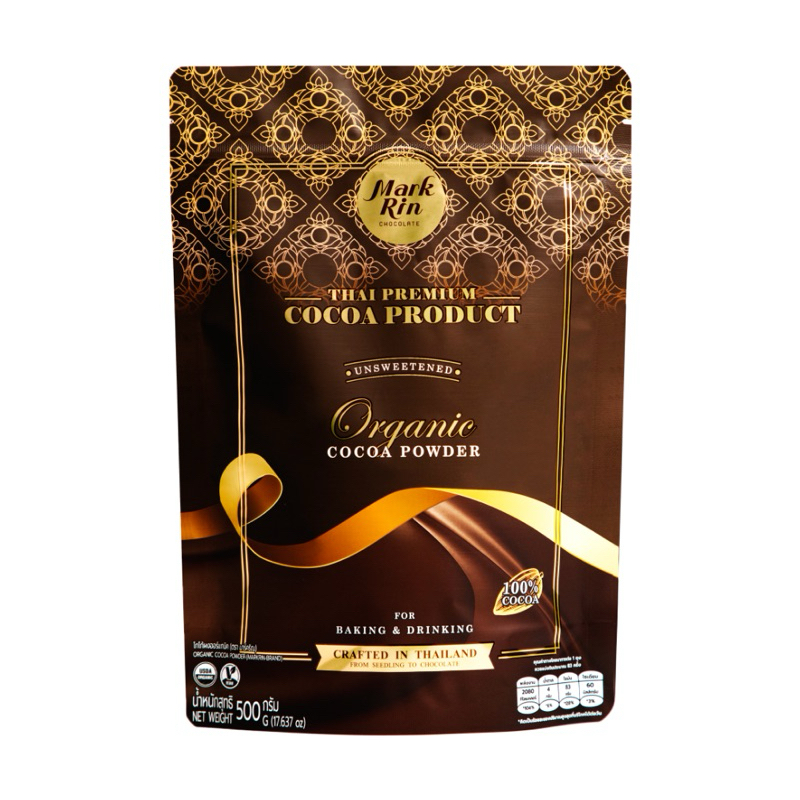 t Mark rin thai premium cocoa powder original 200g.🇹🇭 ผงโกโก้100% ...