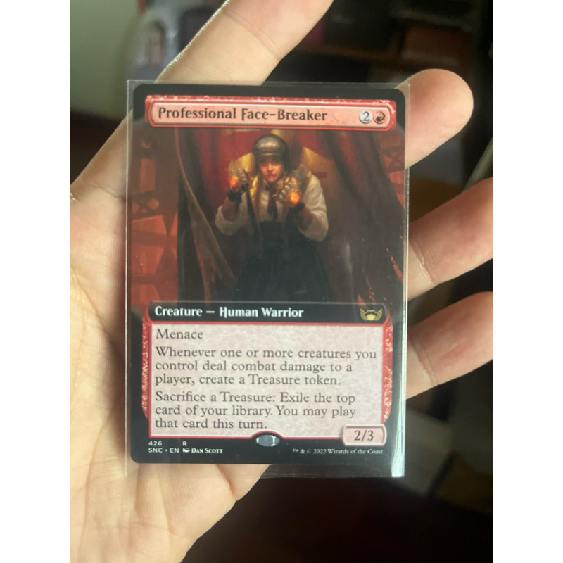 การ์ด MTG Professional Face-Breaker Red Magic the Gathering EDH รุ่น ...