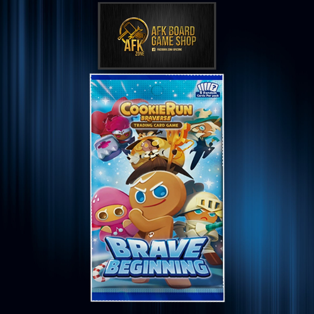 CookieRun TCG Brave Beginning Booster Pack ENG Edition - TCG Card Game ...