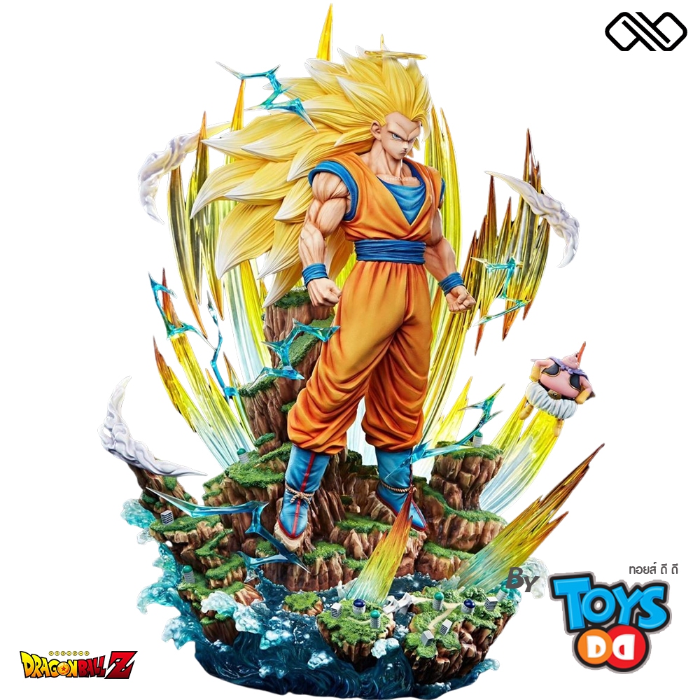 Infinite Studio Dragon Ball Scene Scale Super Saiyan 3 Son Goku ...