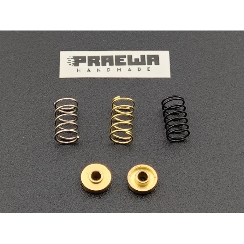 สปริง นิ่ม กลาง แข็ง และจานรองสปริงM2 - 5x8 mm Soft Medium Hard springs ...