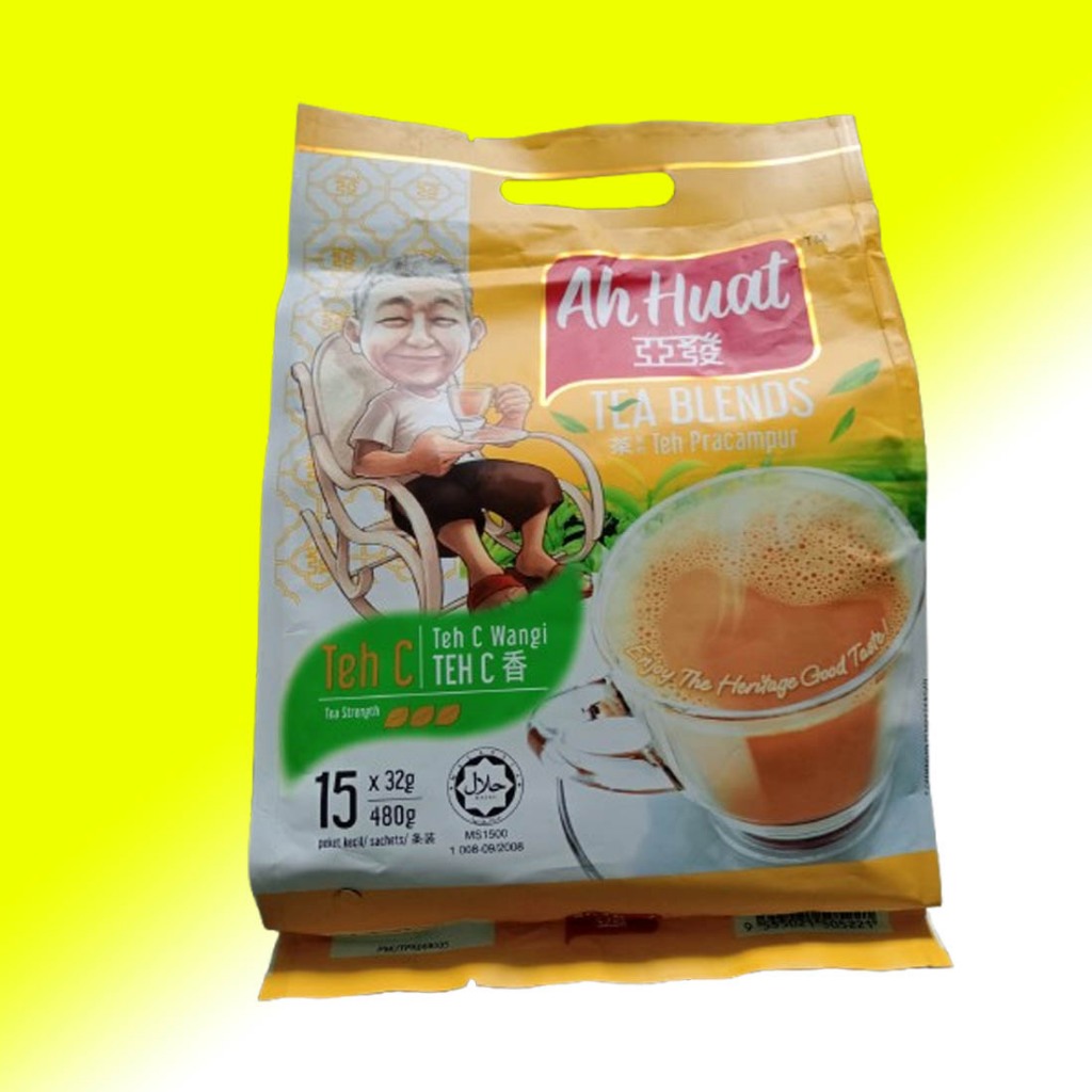 Ah Huat TEA BLENDS : ชาชง 3in1 รสชาหอม ( Teh C Wang) ชงทานแล้วอร่อย ...