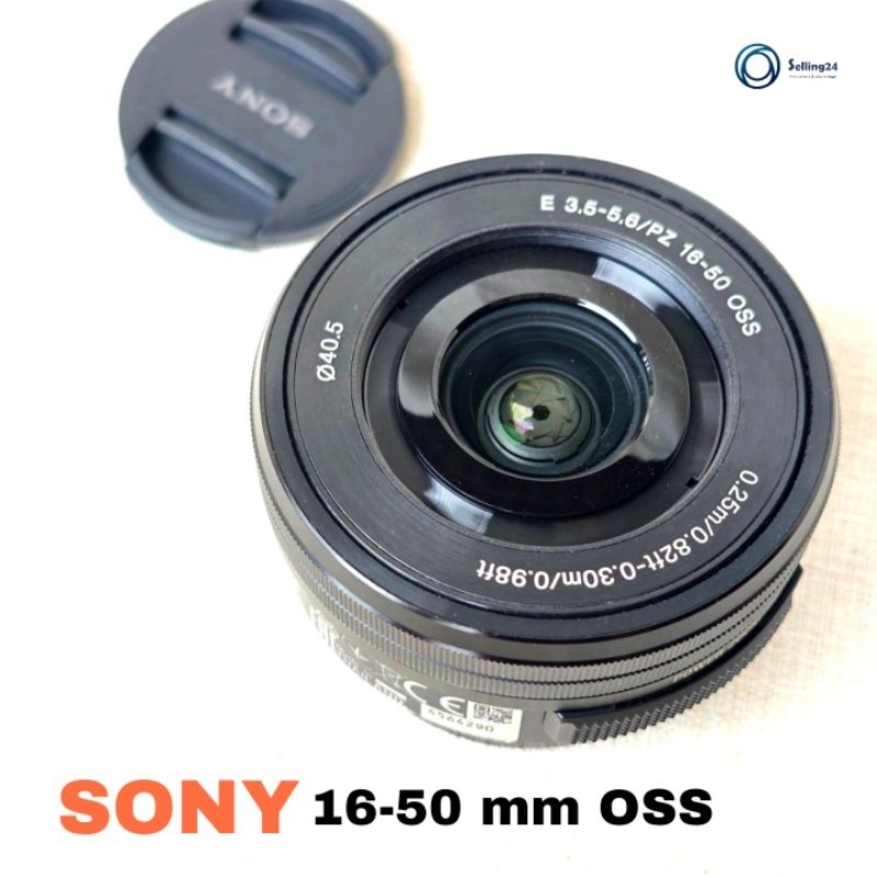 เลนส์กล้อง Sony zoom 16-50mm f3.5-5.6 OSS Zoom Kit E-Mount Lens - Black ...