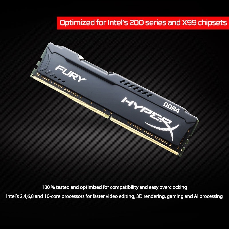 Kingston HyperX FURY Desktop DDR4 RAM 4GB 8GB 16GB 2133Mhz 2400Mhz 2666Mhz 3200Mhz#19 | Shopee ...