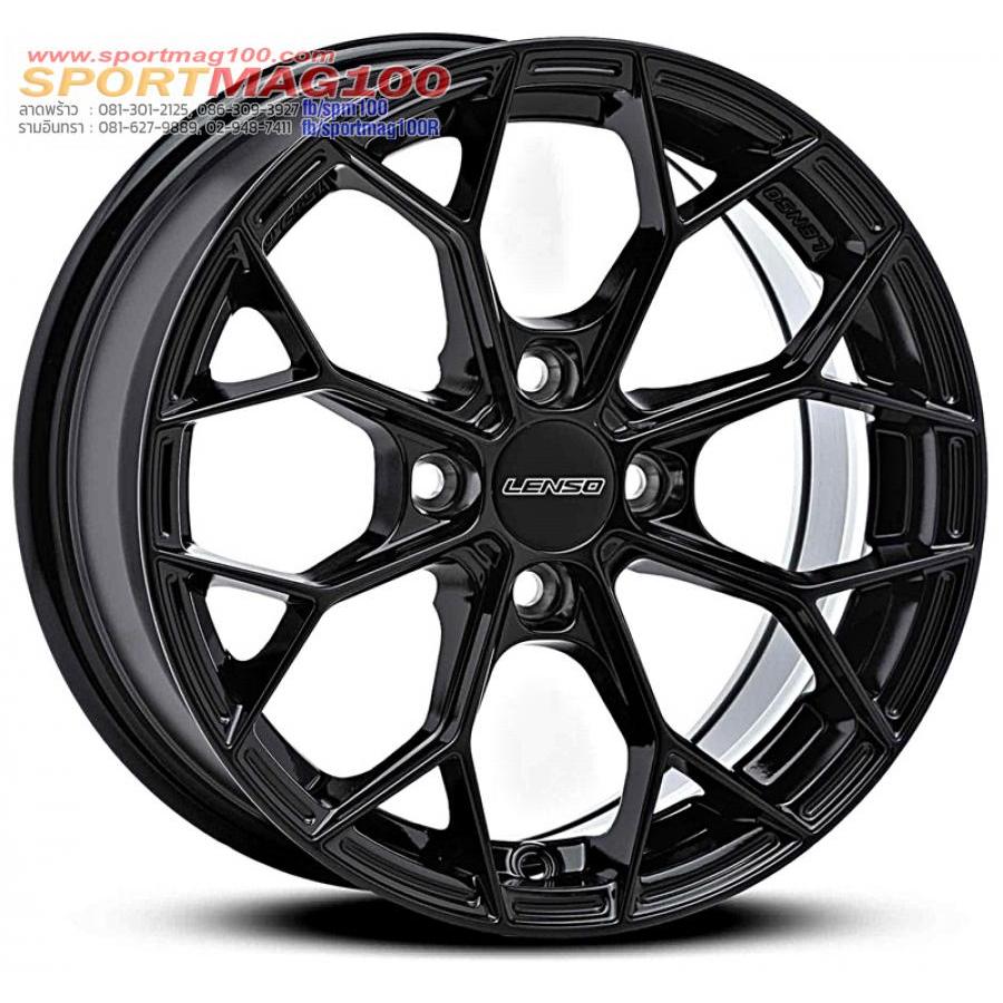 ล้อแม็กใหม่ Lenso J1B 4รู100 ET35 ดำเงา 7-15นิ้ว (ราคา4วง) | Shopee Thailand