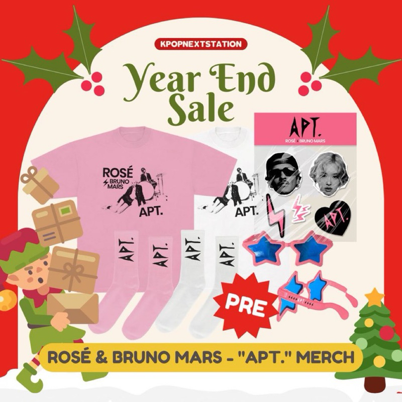 [ทักแชทรับโค้ด] rosie - APT, the first studio album by rosé MD | Shopee ...