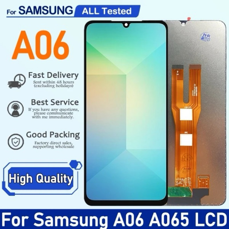 หน้าจอ สำหรับ Samsung Galaxy A06 LCD A065 จอแสดงผล Touch Screen ...