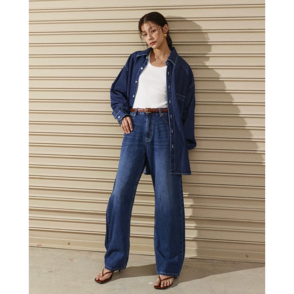 AIMER - Straight Fit Jeans กางเกงยีนส์ ทรงเข้ารูป | Shopee Thailand