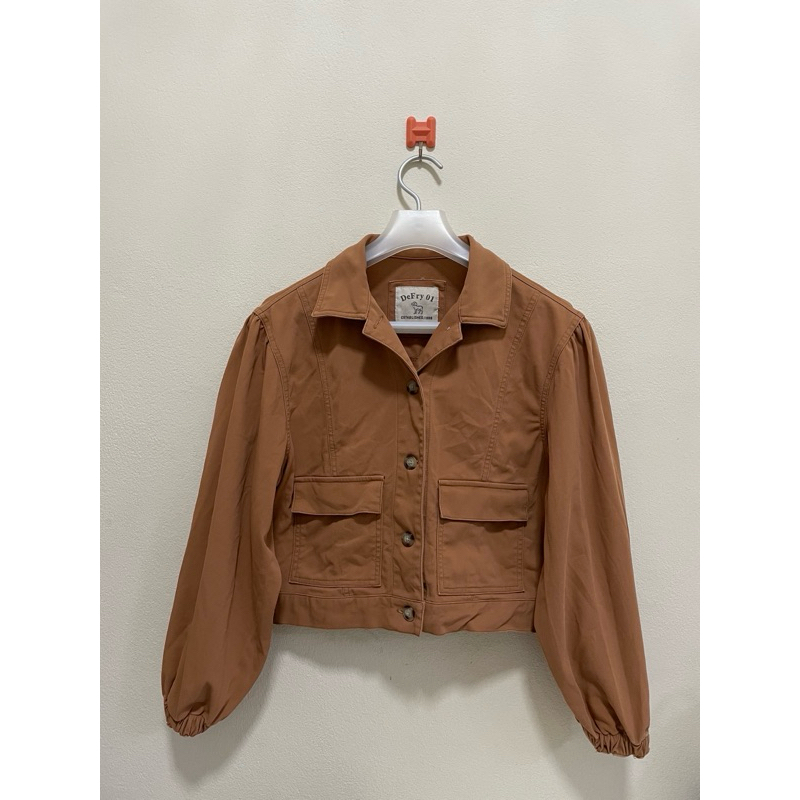 📣 ส่งต่อ เสื้อ Jacket DeFry 01 สีส้มอิฐ 📣 | Shopee Thailand