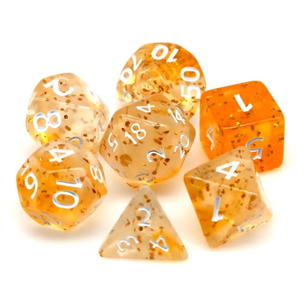 Ember Glow Dice Set of 7 | ลูกเต๋า Dice For DnD D&D MTG RPG TRPG เกม ...
