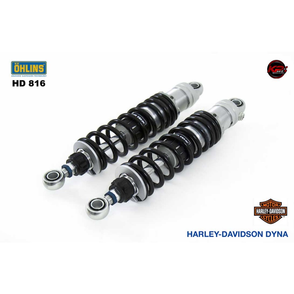 โช๊คอัพ OHLINS HD 816 (325 mm, black springs) FOR HARLEY DAVISON DYNA ...