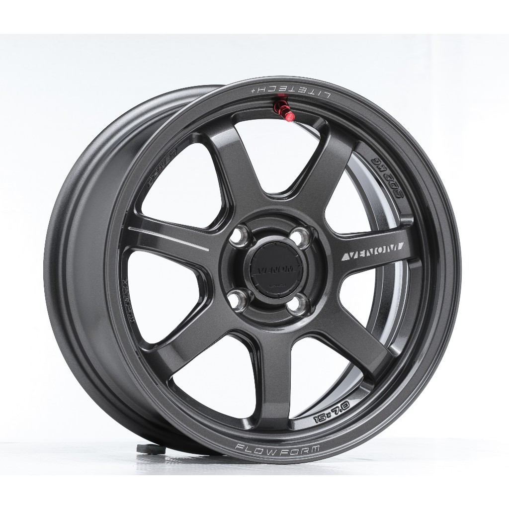 Lenso Wheel Venom VT7 ขอบ 15x7.0" 4รู100 ET+35 สีHDT ล้อแม็ก เลนโซ่ lenso15 แม็กขอบ15 | Shopee ...