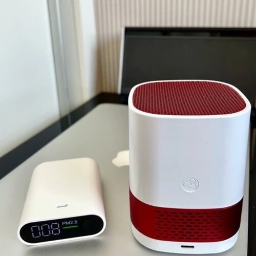 Luft Qi Cube เครื่องฟอกอากาศพกพา 2024 | Shopee Thailand