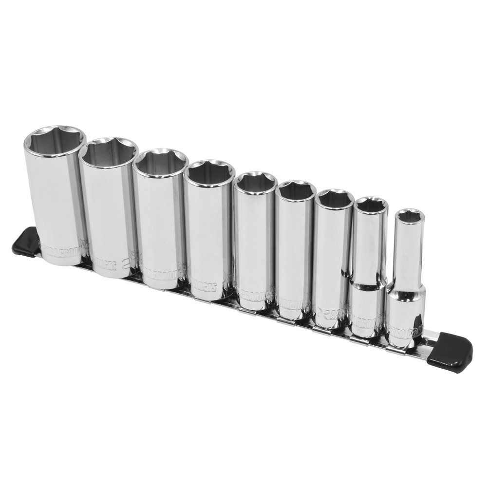 ชุดลูกบ๊อกซ์ยาว เบอร์ มม. 3/8DR 9 ชิ้น ( 3/8Dr Deep Socket mm 9Pcs Set ...