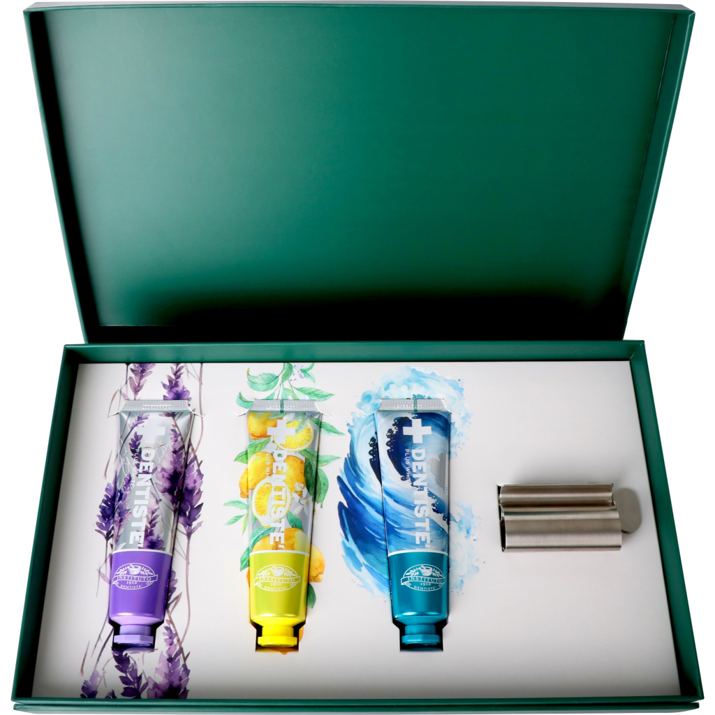 Set Dentiste Plus White Toothpaste 50g ยาสีฟัน เดนทิสเต้ 3สูตรใหม่ ...