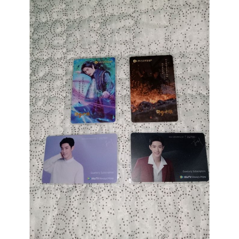 การ์ด WETV + TENCENT เซียวจ้าน | Shopee Thailand