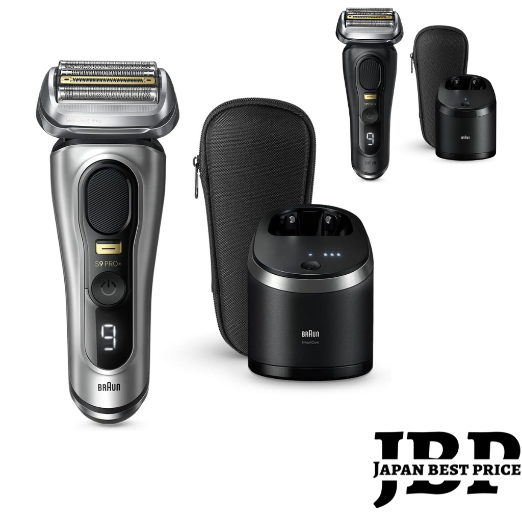 BRAUN Series 9 Pro+ 9567cc 9551cc-v เครื่องโกนหนวด+เคสหนัง+เครื่องล้าง 6in1 ปี2024 | Shopee Thailand