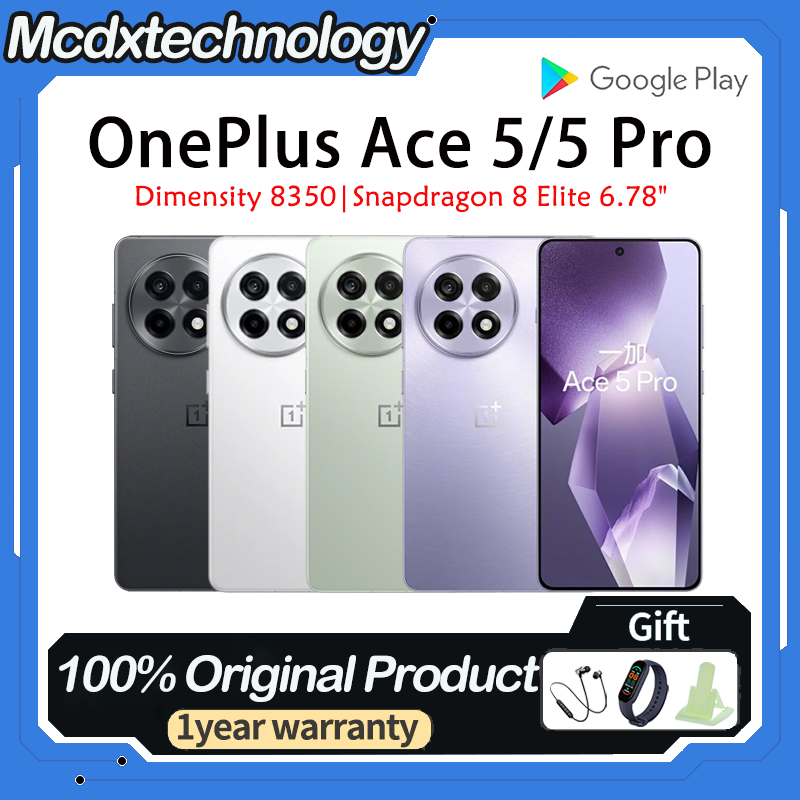 OnePlus Ace 5 Pro Snapdragon 8 Elite OnePlus Ace 5 Snapdragon 8 Gen 3 6.78" OnePlus Ace5 Pro ...