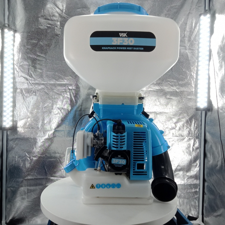 เครื่องพ่นลม VSK 3F30 เครื่องพ่นข้าว พ่นปุ๋ย พ่นน้ำ ลิ้นสแตนเลสและรางพลาสติก 30 ลิตร5แรง ส่งตรง ...