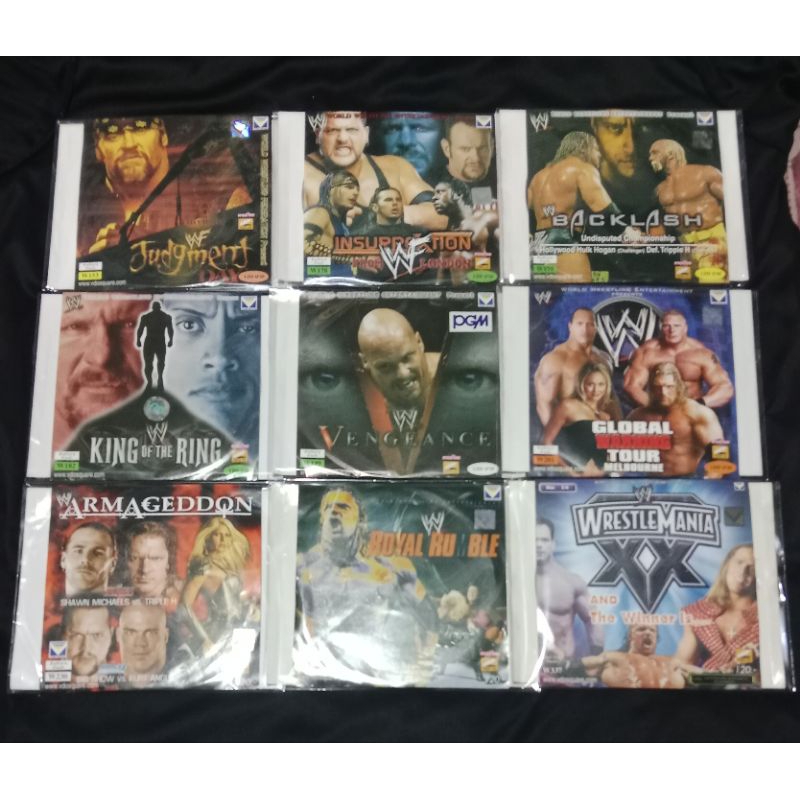VCDมวยปล้ำบริษัทวีดีโอสแควร์ศึกใหญ่ WWF,WWE 1999 - 2005 พากษ์ไทยน้าติง ...