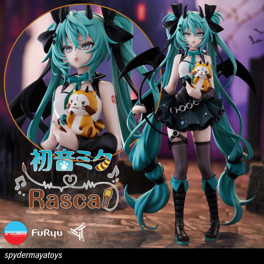[Pre-Order] ฟิกเกอร์ Hatsune Miku x Rascal Trio-Try-iT Akuma ver ...
