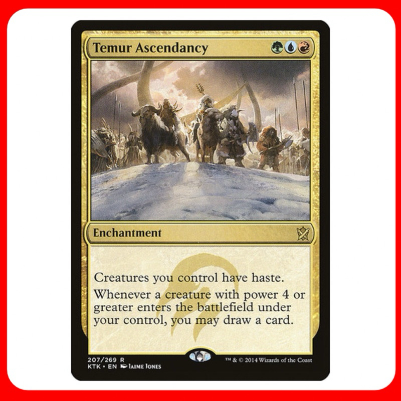 [MTG] Temur Ascendancy [KTK] [MULTI] [RARE] [NORMAL] [ENG] (การ์ดเมจิค ...
